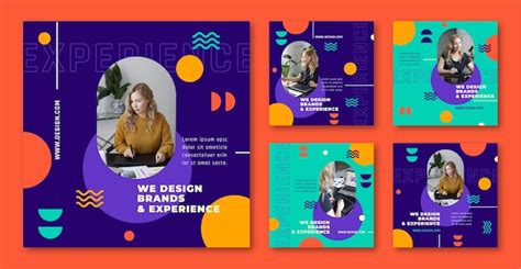 Premium Vector Graphic Designer Instagram Posts