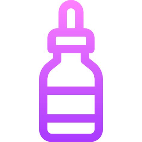 Serum Basic Gradient Lineal Color Icon Serum Basic Gradient Lineal Color Icon