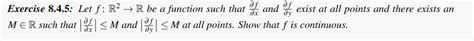 Solved Exercise Let F R R Be A Function Such That Chegg