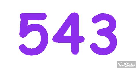 543 Number Animated Logo Designs 543 Number Animated Logo Designs