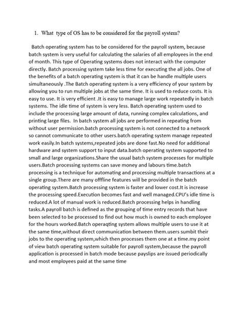 Task Pdf Operating System Process Computing