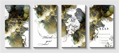 현대적인 창조적 인 디자인 배경 대리석 질감입니다 청첩장 알코올 잉크 유체 페인팅 벡터 그림입니다 천상의에 대한 스톡 벡터 아트