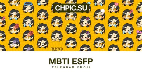 Telegram animated emoji MBTI - ESFP