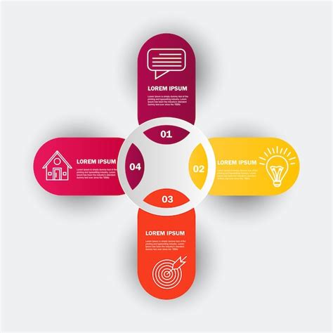 Premium Vector Infographic Element For Process Flow Presentations