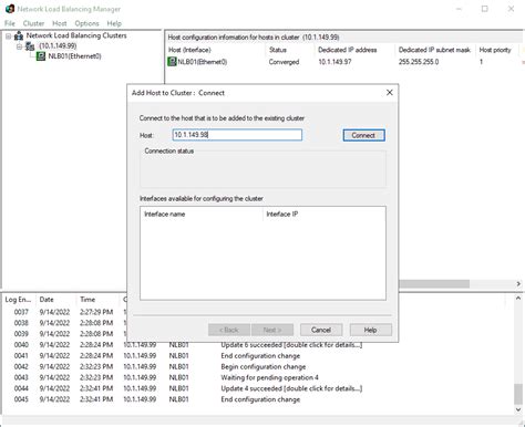 configuring network load balancing nlb for a windows server cluster