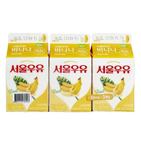 서울우유 바나나 우유 200ml3 홈플러스