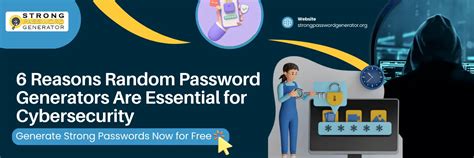 Random Password Generators For Cybersecurity Top 6 Reasons
