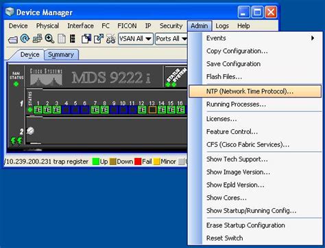configuring timezone and ntp on a cisco mds switch 50mu about storage