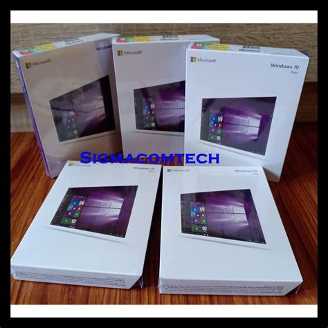 Jual Windows Pro Full Package Product Retail Fpp Bisa Pindah Pc Original Limited Edition