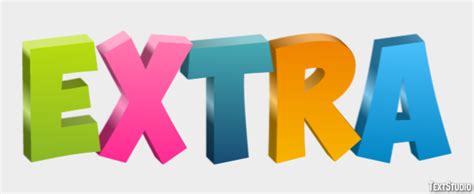 Extra Multi Color For The New Year Text Effect Generator