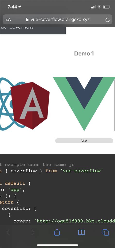 Optimise For Mobile · Issue 44 · Orangexcvue Coverflow · Github