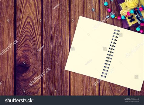 Open Ring Binder Note Book On Stock Photo Shutterstock