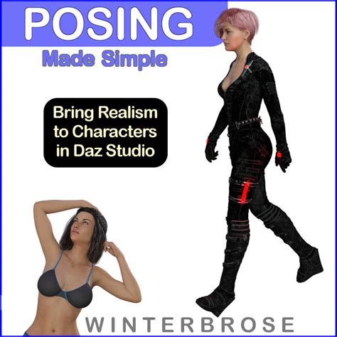 Posing Made Simple Video Tutorial For Beginners Daz Studio By Rolow
