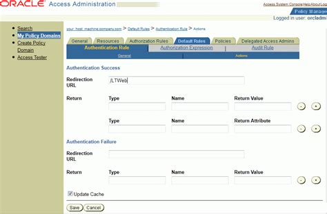 configuring oracle access manager 10g