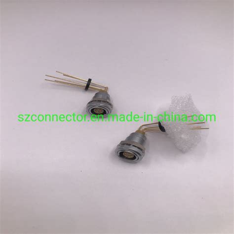 Pcb Female 5pin Connector Metal Push Pull Connector Pcb Medical Circular Metal Push Pull