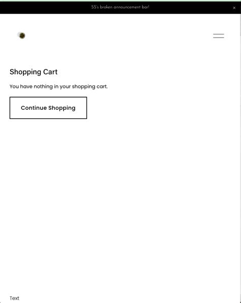 Question About Empty Cart Page Customize With Code Squarespace Forum