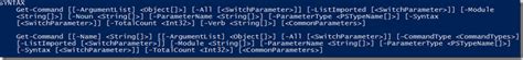 Powershell Basicsrunning Commands