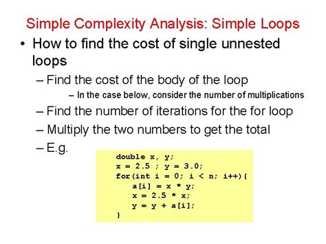 Introduction To Complexity Analysis Motivation Average Best And