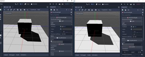 gles2 shadows are much darker than gles3 · issue 27290 · godotengine