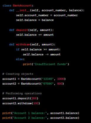 Difference Between Procedural And Object Oriented Programming With Examples VIVA DIFFERENCES