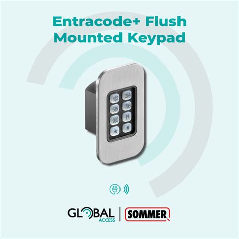 SOMMER Entracode House Doors Wired Keypad Global Access