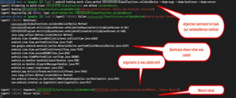 hacking an android application using frida and objection packet ninjas