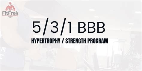 531 Bbb For Bodybuilding Jim Wendlers Program With Variations And