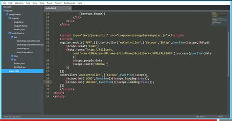 Web Tutorial Using C Anglular Loading Using Bootstrap