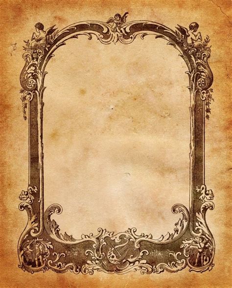 Free Vintage Border Templates