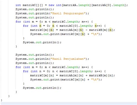 Array Multidimensi Teori Pengantar Dan Contoh Permasalahan Pada Java