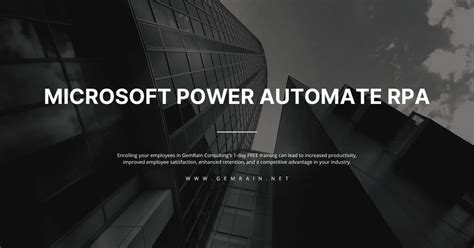 Microsoft Power Automate RPA
