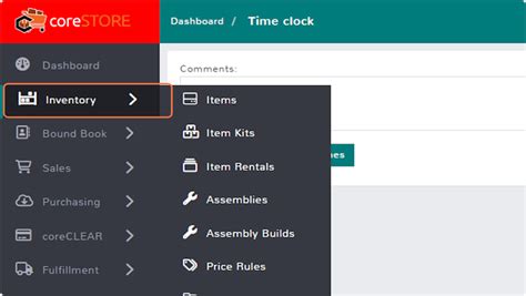 Corestore Inventory Track Serialized Items That Do Not Require Bound