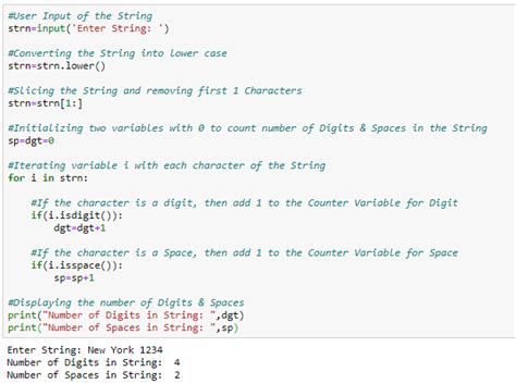 Solved Python Program That Accepts A String As Input It Should