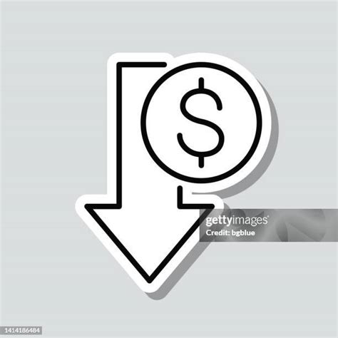 Coin Down Arrow Photos And Premium High Res Pictures Getty Images