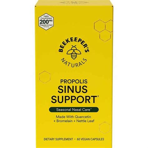 Propolis Sinus Support Beekeepers Naturals