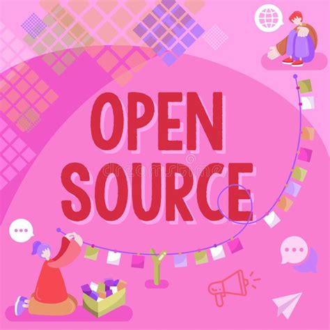 Text Showing Inspiration Open Source Conceptual Photo Contains The Source Code That Can Be