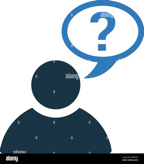ask question icon use in mobile and app development or commercial