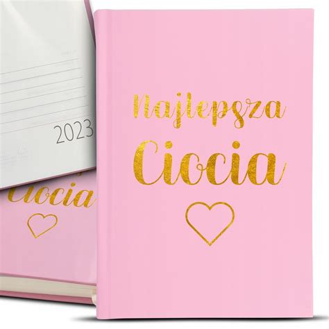 Kalendarz Gold Książkowy 2023 Dla Cioci Top Wzory 13125944470 Oficjalne Archiwum Allegro