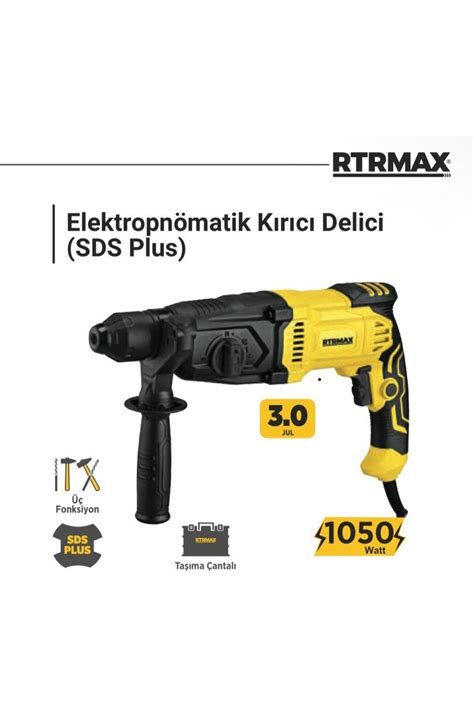 Rtrmax Elektropnömatik Kırıcı Delici Sds Plus Rtm2290 Fiyatı Yorumları