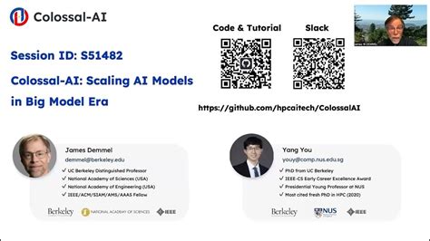 colossal ai scaling ai models in the big model era gtc digital
