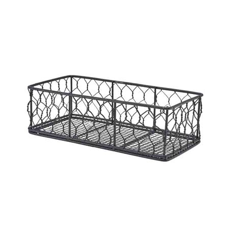 Large Wire Basket Rectangle At Helene Winkleman Blog