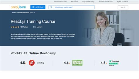 10 Best Courses To Learn React Js Classes Certificate Tangolearn