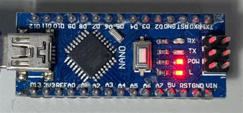微處理器 Microchip ATmega328 Arduino Nano Arduino LED