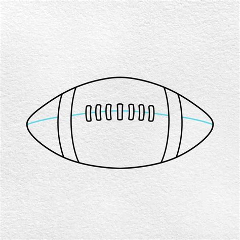 Easy Football Drawing Helloartsy