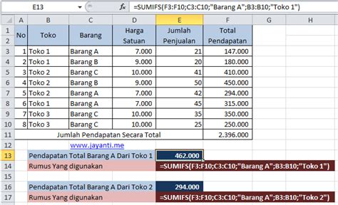 Rumus Menghitung Jumlah Data Dengan Banyak Kriteria AQMAR OFFICIAL
