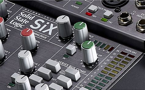 Ssl Releases New Desktop Mixer With Classic Old Sound Bandh Explora