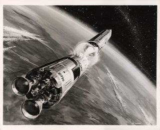 Nasa Gemini Space Program Original 1960s U S Silver Gelatin Single