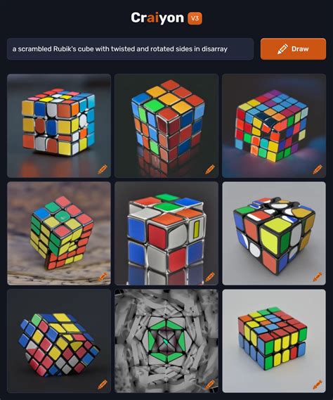 a scrambled rubik s cube with twisted and rotated sides in disarray r