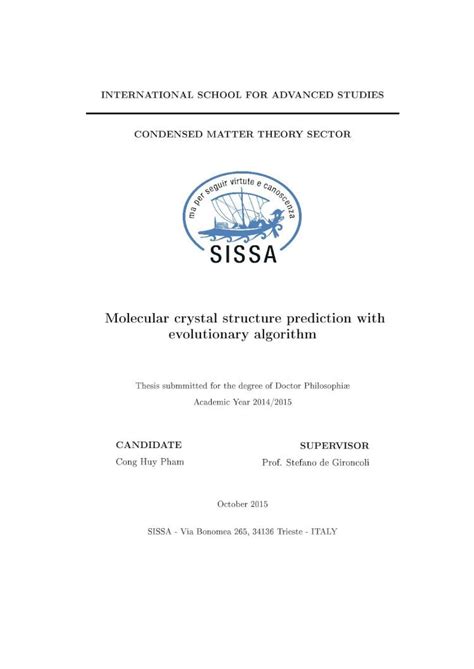 pdf molecular crystal structure prediction with evolutionary