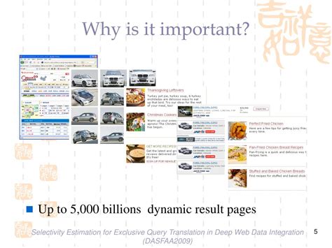 Ppt Selectivity Estimation For Exclusive Query Translation In Deep Web Data Integration